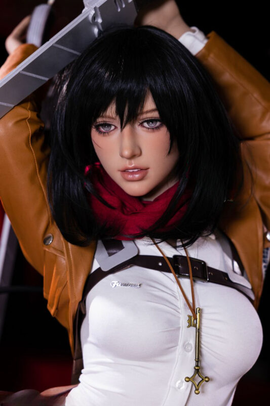 Mikasa Ackerman - Attack on Titan Small Breast Sex Doll - PetiteSexDoll
